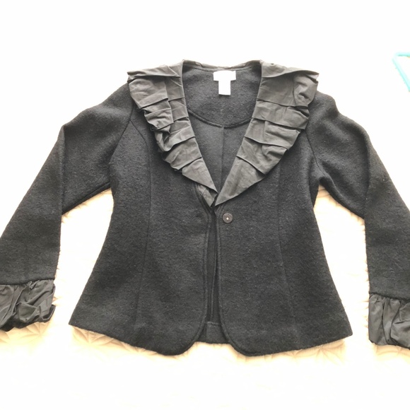 Soft Surroundings | Jackets & Coats | Soft Surroundings Frilled Jacket ...